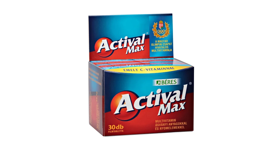 BÉRES ACTIVAL MAX multivitamin 30 db - Multivitamin - Gyógynövénysziget ...