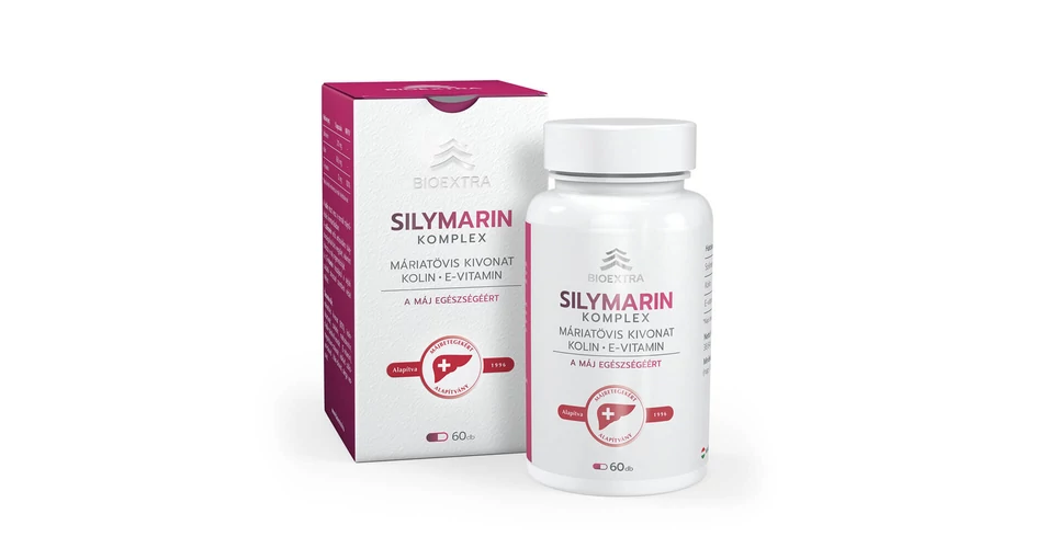 BIOEXTRA Silymarin Komplex tabletta kolinnal és E-vitaminnal 60 db ...