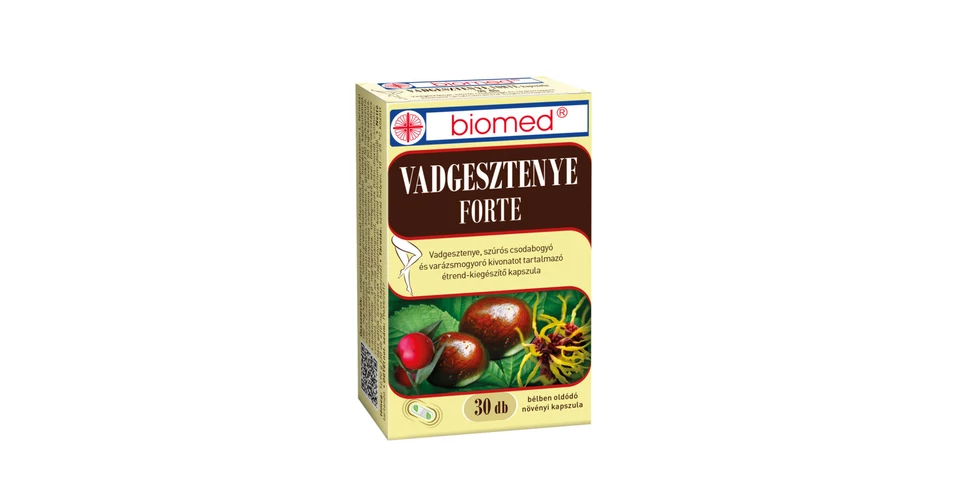 BIOMED Vadgesztenye Forte érfalerősítő tabletta 30 db - Szív- és ...
