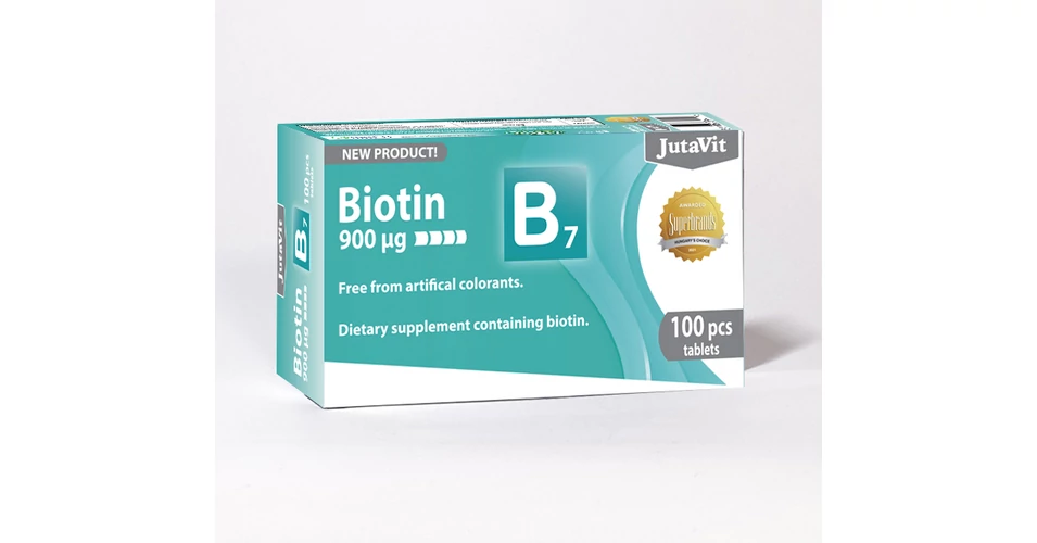 JUTAVIT Biotin B7-vitamin 900 µg tabletta 100 db - B-vitamin ...
