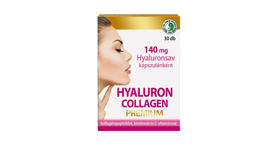 Dr. Chen Hyaluron Collagen prémium kapszula 30 db - Bőr, haj, köröm ...
