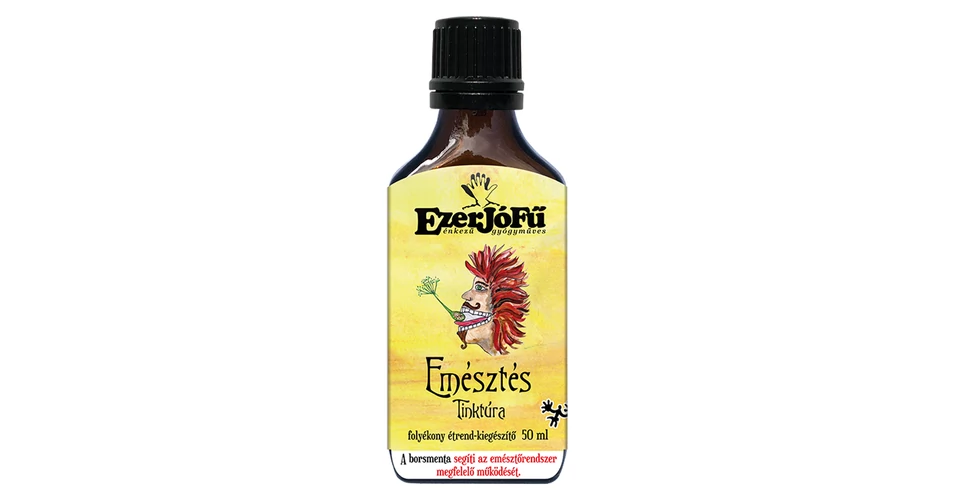 EZERJÓFŰ Emésztés tinktúra 50 ml - Bél, gyomor - Gyógynövénysziget Bio ...