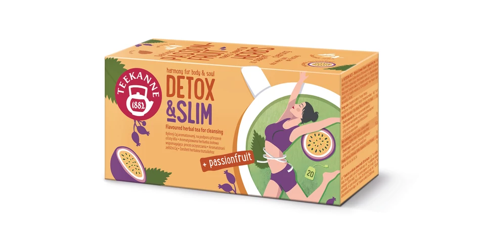 TEEKANNE Detox & Slim Passionfruit Tisztító tea 20 filter - Máj- és ...